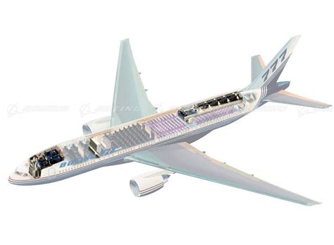 Boeing Images 777 Cutaway Artwork