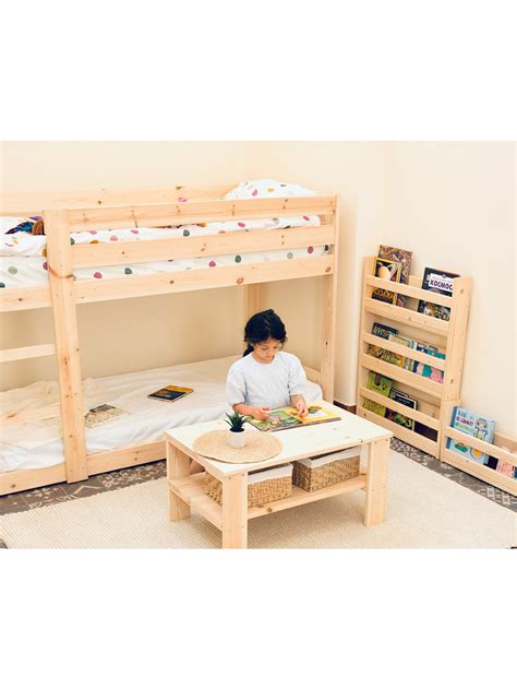 MONTESSORI 1, етажерка, 73х34,5, иглолистен масив