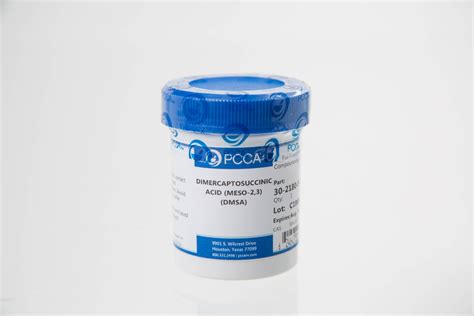 Dimercaptosuccinic Acid Meso 23 Dmsa Pcca