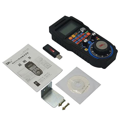 Wireless Usb Mach3 Mpg Whb04b 4 433mhz Electronic Handwheel 4 Axis Cnc Mach3 Hand Wheel For Cnc