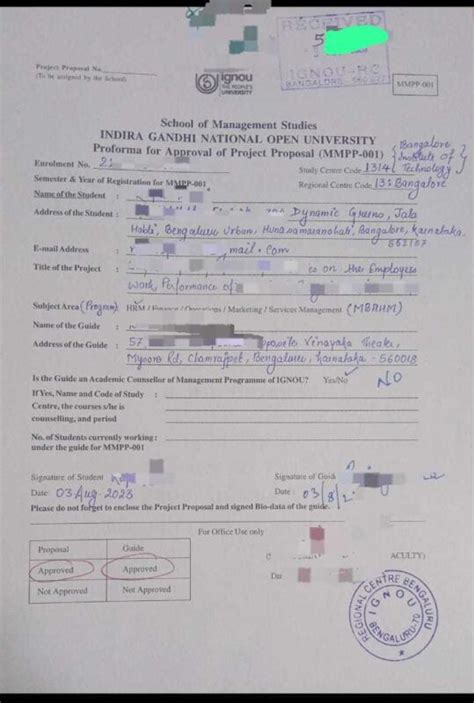 Ignou Mba Mmpp 01 Project Self Gyan Download