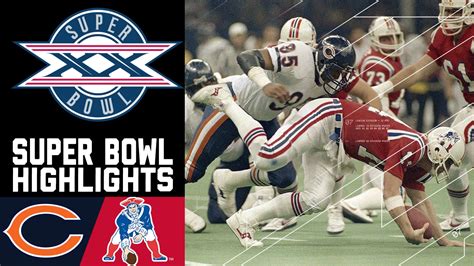 Super Bowl Xx Bears Vs Patriots Nfl Youtube
