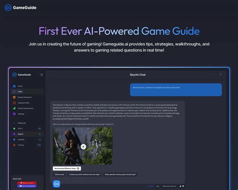 Explore GameGuide 2024: The Ultimate AI Guide - Pricing, Review & Capabilities | Monkey Ai Tools