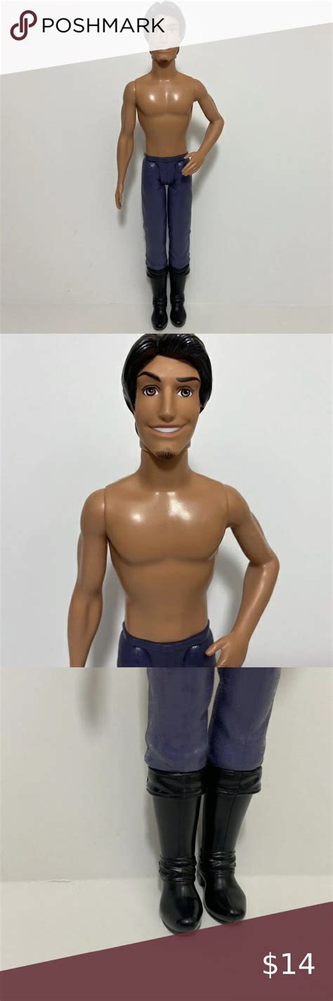 Disney Tangled Rapunzel Prince 12 Flynn Rider Doll Toy 2013 Mattel No