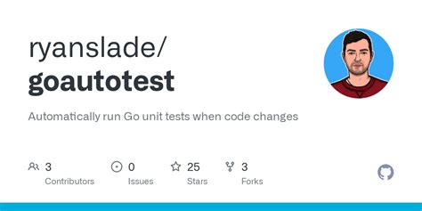 GitHub Ryanslade Goautotest Automatically Run Go Unit Tests When Code Changes