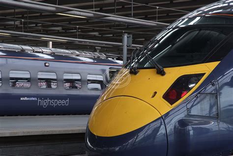 The Transport Library South East Trains Class 395 Javelins At St