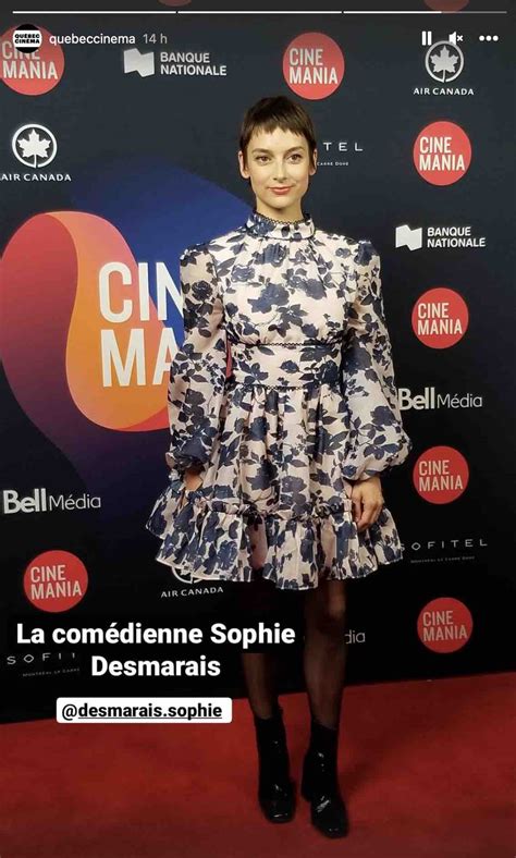Sophie Desmarais A Attiré Tous Les Regards Avec Cette Robe Théâtrale