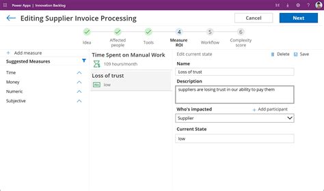 Innovation Backlog 앱을 사용하여 앱 및 아이디어 흐름 관리 Power Platform Microsoft
