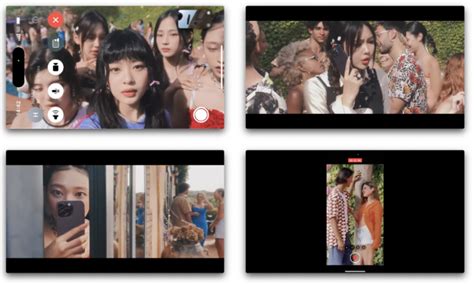 애플 X 뉴진스 콜라보 아이폰14프로로 뮤직비디오를 찍다