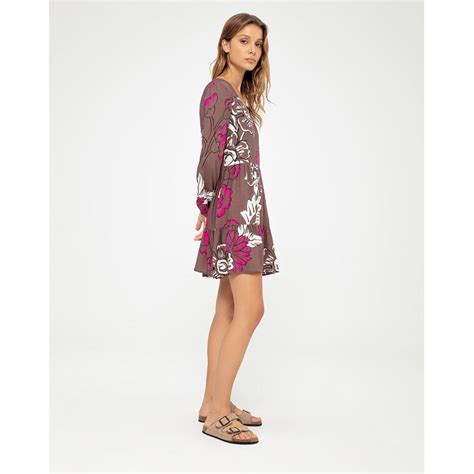 Vestido Corto Ml En Viscosa Dama Alisa Gef Tiendas Jumbo
