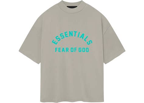 Fear Of God Essentials Heavy Jersey Crewneck Tee Seal Mens Ss24 Us