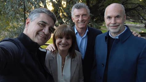 Jorge Macri Juntó A Patricia Bullrich Horacio Rodríguez Larreta Y