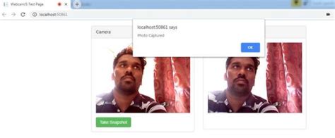 Capturing Image From Web Cam In Aspnet Core Mvc