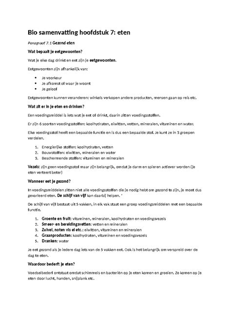 Biologie Thema 4 Samenvatting Samenvattingen Bio H4 Voortplanting En