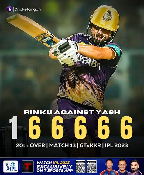 Rinku Singh In The Last Over Against Dayal Rcricket