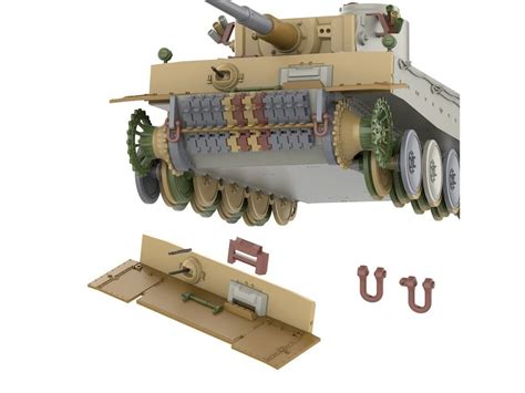 Border Model Tiger I Early Das Reich Division Battle Of Kursk 1 72 7203 Karinė Technika