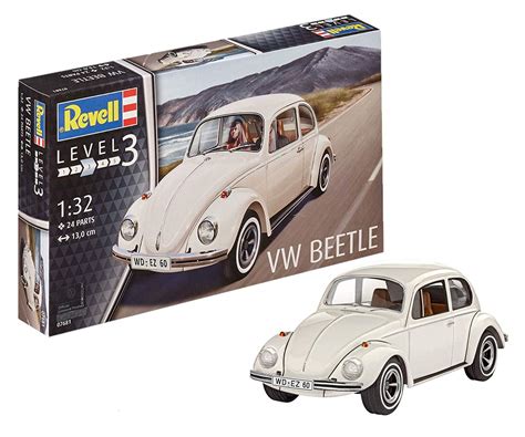 Revell Vw Beetle Model Kit 1 32 Scale 13 Cm Toptoy
