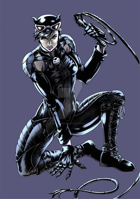 Catwoman Fanart By Davidmendezart On Deviantart