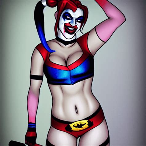 Harley Quinns Beautiful Body · Creative Fabrica
