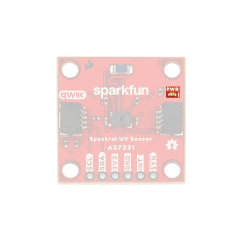 Hardware Overview Sparkfun Spectral Uv Sensor As7331 Qwiic Hookup