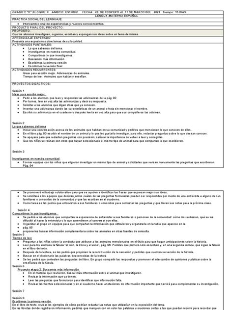 Planeacion Segundo Grado Pdf Sustracción Evaluación