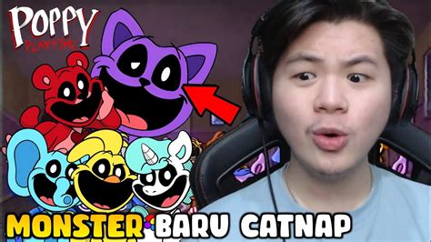 Monster Baru Bernama Catnap Di Poppy Playtime Chapter 3 The Smiling