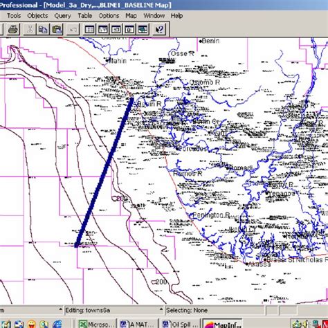 2 Oil Spill Trajectory For The Dry Season Download Scientific Diagram