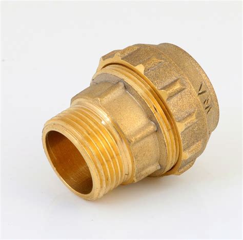 Brass Straight Nipple Male Brass Fitting For Plumbing China Pipe