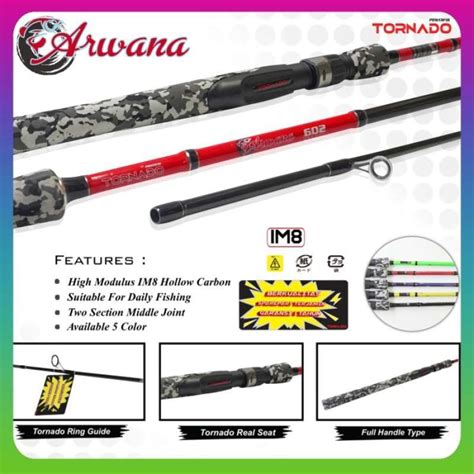 Promo SALE JORAN PANCING GALATAMA DAN GALAPUNG TORNADO ARWANA UKURAN