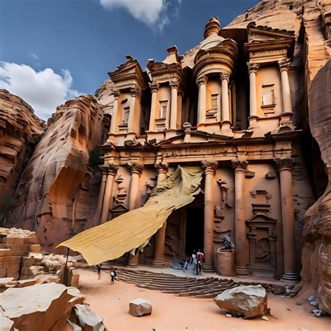 Premium Ai Image Petra