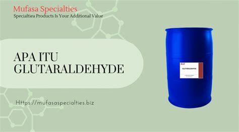 Apa Itu Glutaraldehyde Minyak Yang Larut Dalam Air