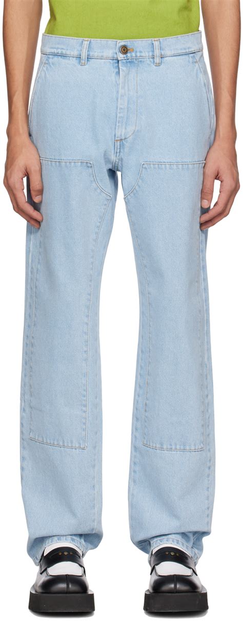 Winnie New York Blue Faded Jeans Ssense