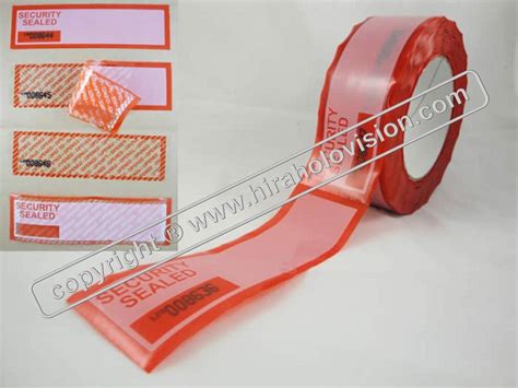Tamper Proof Labels At Best Price In India