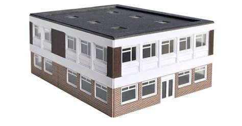 Model Railway Office Block Tt Atd13014