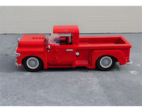 Lego Moc 10321 Custom Pickup Truck By Kirvet Rebrickable Build With