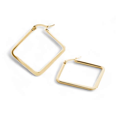 Hoop Earrings Mint And Lily