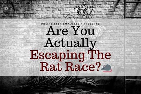 Are You Actually Escaping The Rat Race Smart Affiliate Hub