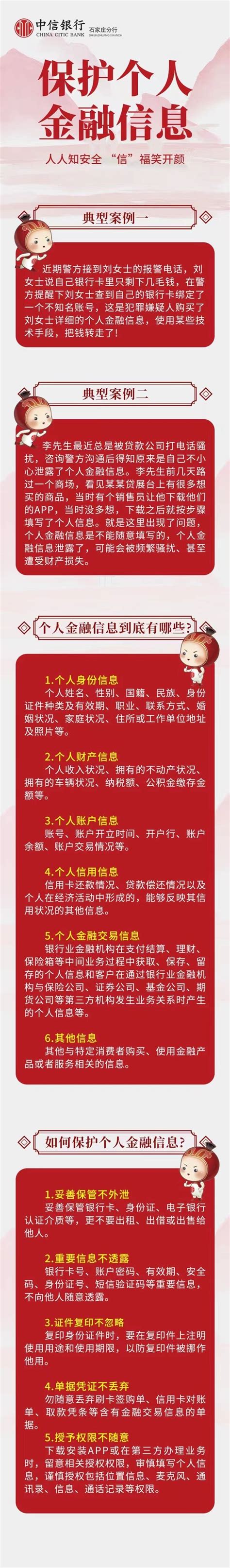 中信银行石家庄分行以案说险 保护个人金融信息凤凰网河北凤凰网