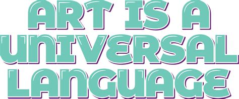 Art Speaks A Universal Language 21516026 Vector Art At Vecteezy
