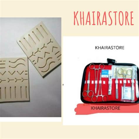 Jual Minor Set Hecting Set Free Suture Pads Shopee Indonesia