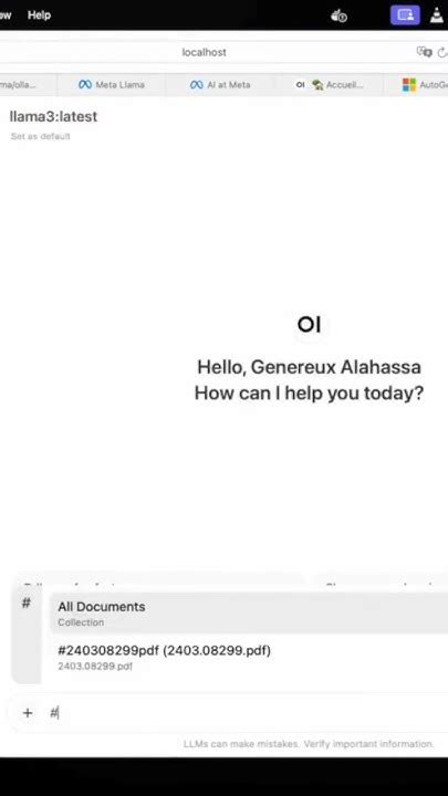 Use Llama3 To Chat With Your Pdf With Open Webui Llama3 Llama2