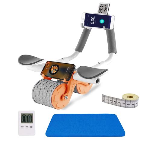 Elbow Support Automatic Rebound Abdominal Wheel，ab Roller For Abdominal