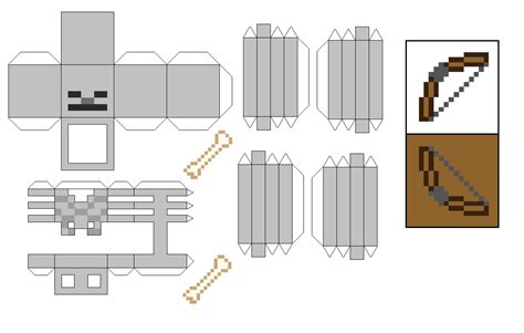 Minecraft Blaze Papercraft