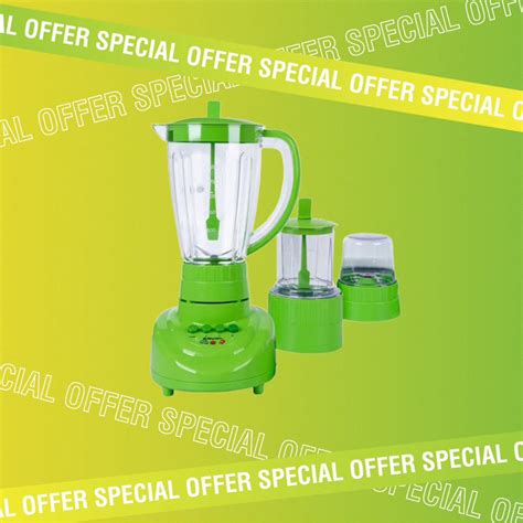 Jual MIYAKO BL PF AP Blender Plastik Anti Pecah In Hijau Shopee Indonesia