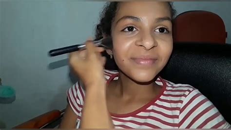 Minha Prima Me Maquiando YouTube