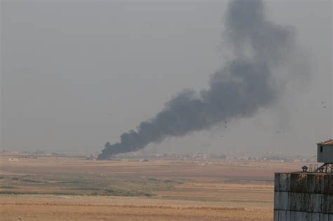 بدأ القصف الجوي والبري بعد إعلان أردوغان انطلاق عملية نبع السلام