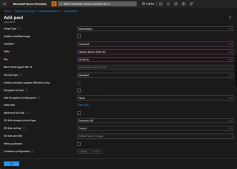 Azure Batch Integration With Microsoft Planetary Computer Pro Microsoft Learn