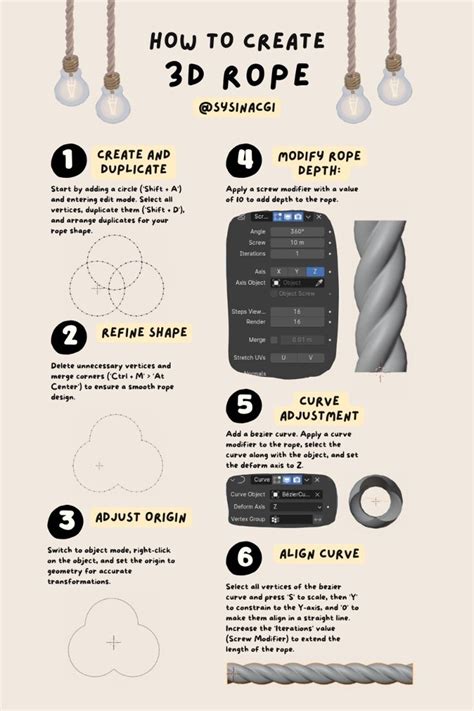 Create Stunning 3d Rope With Blender