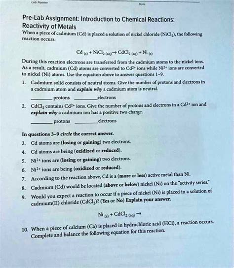 Solved Texts Lab Partner Dose Pre Lab Assignment Introduction To