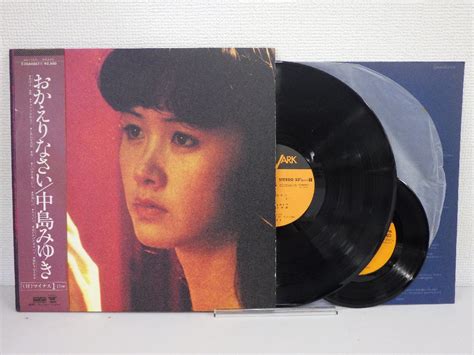 Yahooオークション Lp レコード 帯 シングルレコード付き 中島みゆ